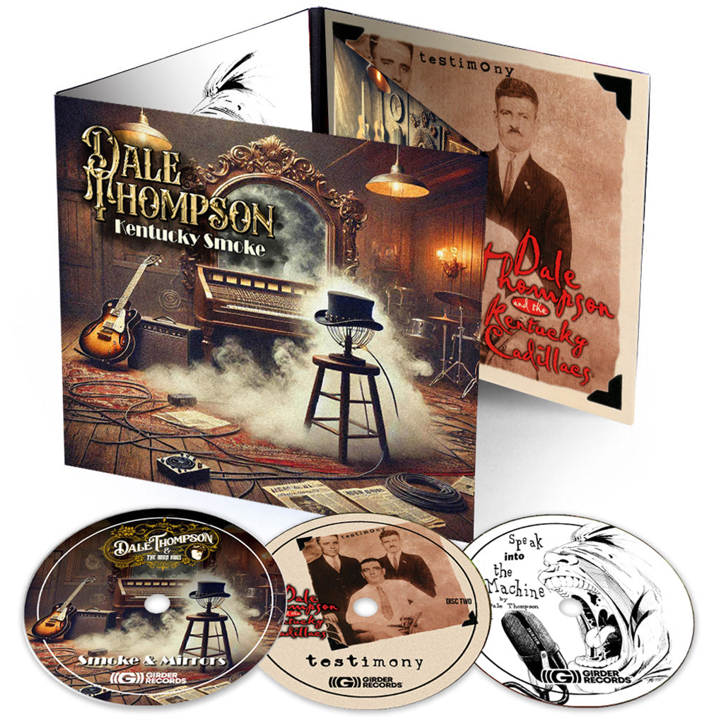 Dale Thompson Kentucky Smoke! (3 CD) Smoke & Mirrors, Kentucky Cadilla ...