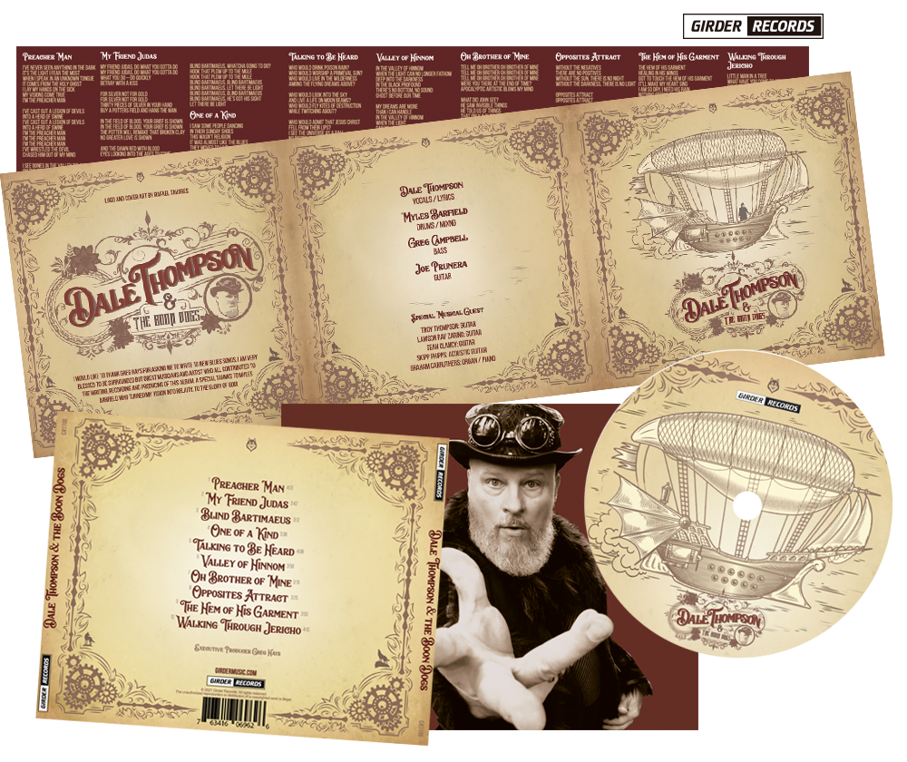 Dale Thompson and the Boon Dogs (CD) Metal Blues (Lynyrd Skynyrd, Led ...